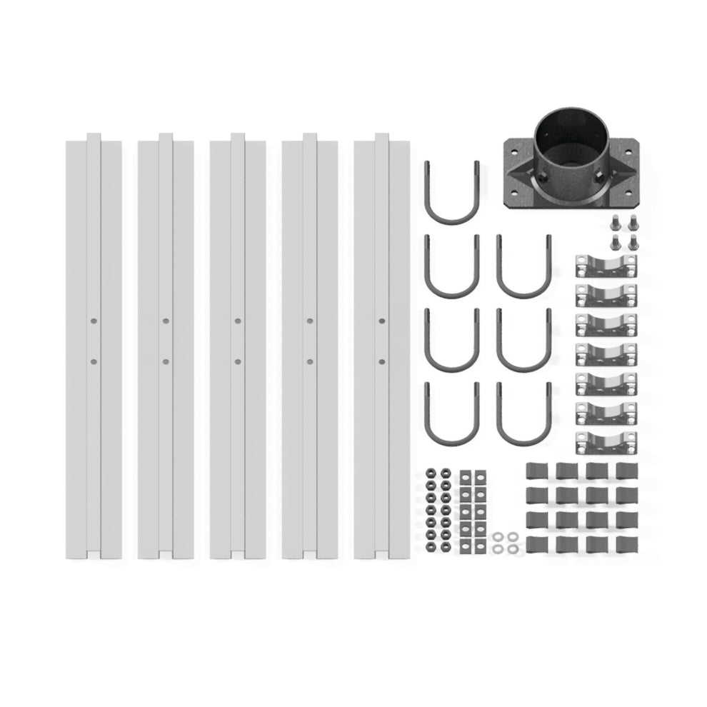 Heavy Duty Mounting Rack Kit // for 4 x LORENTZ 100 Wp modules ...